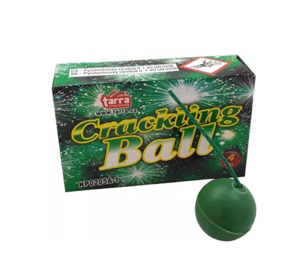 Crackling ball / Kreklingové - praskajúce guličky, 4ks - Army Shop PyroEX